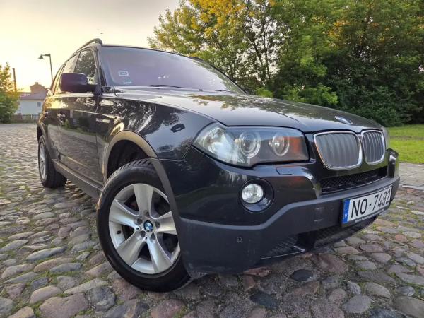 Melns BMW X3 2007 Jelgava, ar dzinēja tilpumu 3.00 L un nobraukumu 406 tūkst. km par 5750 €, foto 3 vietnē AUTOMOTO.COM.LV