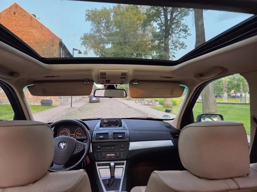 Black BMW X3 2007 in Jelgava, with an engine capacity of 3.00 L and mileage of 406 thousand km for 5750 €, photo 13 on AUTOMOTO.COM.LV