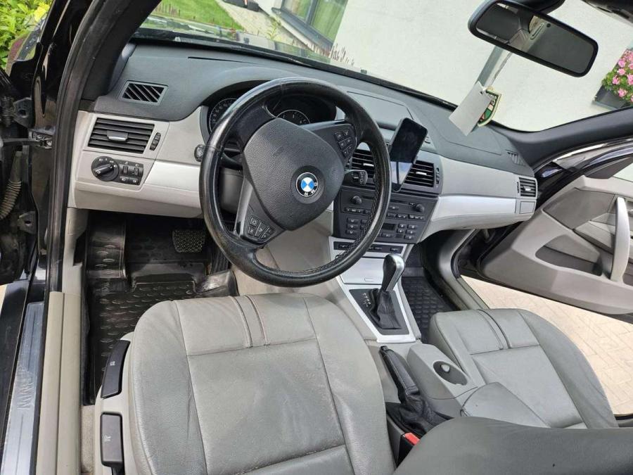 Melns BMW X3 2007 Kauņa, ar dzinēja tilpumu 2.00 L un nobraukumu 413 tūkst. km par 2800 €, foto 7 vietnē AUTOMOTO.COM.LV