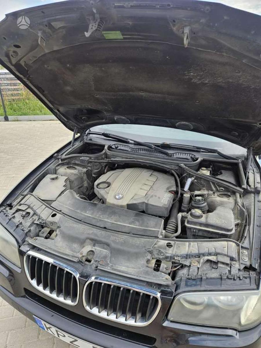 Melns BMW X3 2007 Kauņa, ar dzinēja tilpumu 2.00 L un nobraukumu 413 tūkst. km par 2800 €, foto 10 vietnē AUTOMOTO.COM.LV