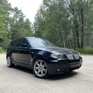 Black BMW X3 2007 in Riga, with an engine capacity of 3.00 L and mileage of 0 thousand km for 4390 €, photo  on AUTOMOTO.COM.LV