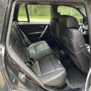Black BMW X3 2007 in Riga, with an engine capacity of 3.00 L and mileage of 0 thousand km for 4390 €, photo 7 on AUTOMOTO.COM.LV