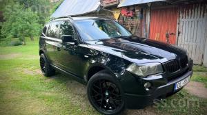 Black BMW X3 2007 in Ogre, with an engine capacity of 2.00 L and mileage of 292 thousand km for 5350 €, photo  on AUTOMOTO.COM.LV