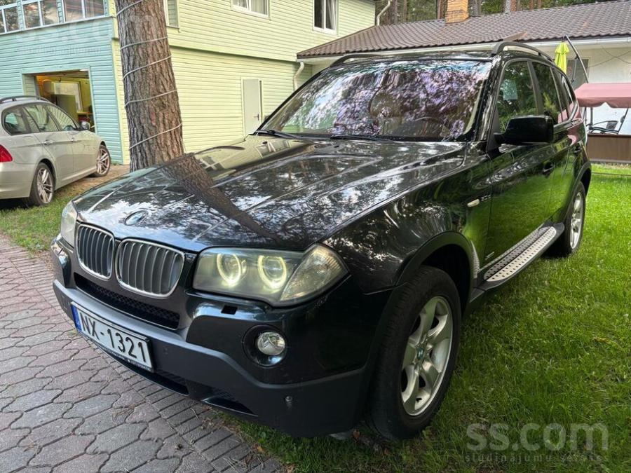 Черный БМВ Х3 2007 в Рига, объемом двигателя 3.00 л и пробегом 308 тыс. км за 4500 €, фото 3 на AUTOMOTO.COM.LV