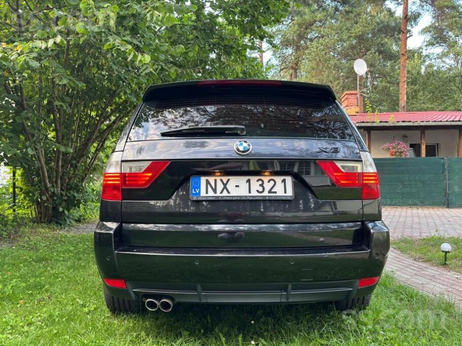 Melns BMW X3 2007 Rīga, ar dzinēja tilpumu 3.00 L un nobraukumu 308 tūkst. km par 4500 €, foto 5 vietnē AUTOMOTO.COM.LV