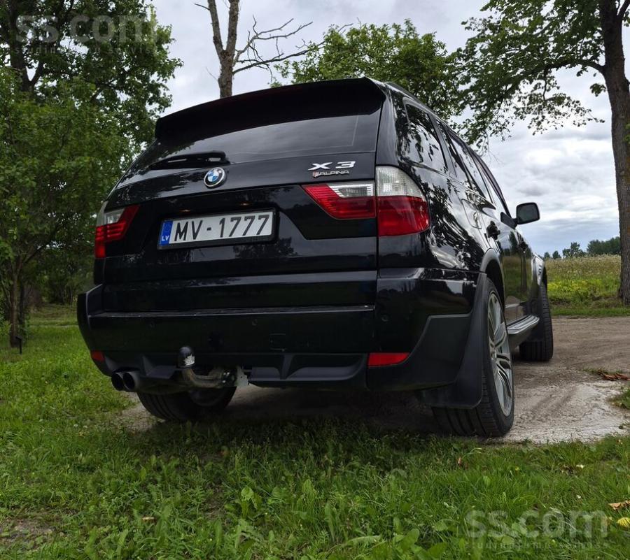 Melns BMW X3 2007 Jēkabpils, ar dzinēja tilpumu 3.00 L un nobraukumu 411 tūkst. km par 5300 €, foto 4 vietnē AUTOMOTO.COM.LV