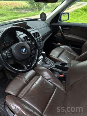 Melns BMW X3 2007 Jēkabpils, ar dzinēja tilpumu 3.00 L un nobraukumu 411 tūkst. km par 5300 €, foto 6 vietnē AUTOMOTO.COM.LV