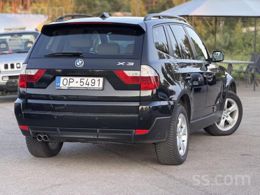 Черный БМВ Х3 2007 в Огре, объемом двигателя 3.00 л и пробегом 350 тыс. км за 5450 €, фото 11 на AUTOMOTO.COM.LV