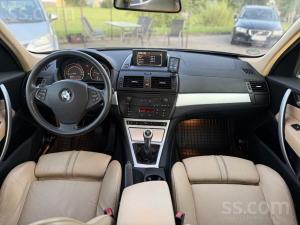 Черный БМВ Х3 2007 в Огре, объемом двигателя 3.00 л и пробегом 350 тыс. км за 5450 €, фото 12 на AUTOMOTO.COM.LV