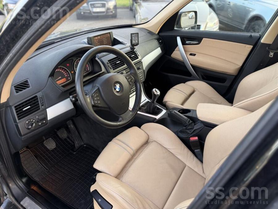 Черный БМВ Х3 2007 в Огре, объемом двигателя 3.00 л и пробегом 350 тыс. км за 5450 €, фото 14 на AUTOMOTO.COM.LV