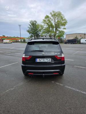 Melns BMW X3 2007 Klaipėda, ar dzinēja tilpumu 2.98 L un nobraukumu 200 tūkst. km par 3700 €, foto 7 vietnē AUTOMOTO.COM.LV