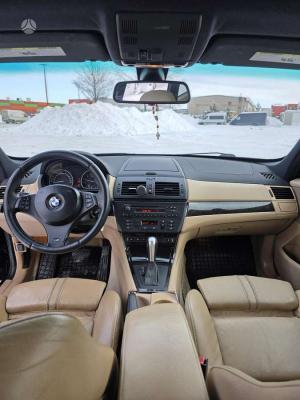 Melns BMW X3 2007 Klaipėda, ar dzinēja tilpumu 2.98 L un nobraukumu 200 tūkst. km par 3700 €, foto 10 vietnē AUTOMOTO.COM.LV