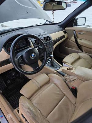 Melns BMW X3 2007 Klaipėda, ar dzinēja tilpumu 2.98 L un nobraukumu 200 tūkst. km par 3700 €, foto 13 vietnē AUTOMOTO.COM.LV