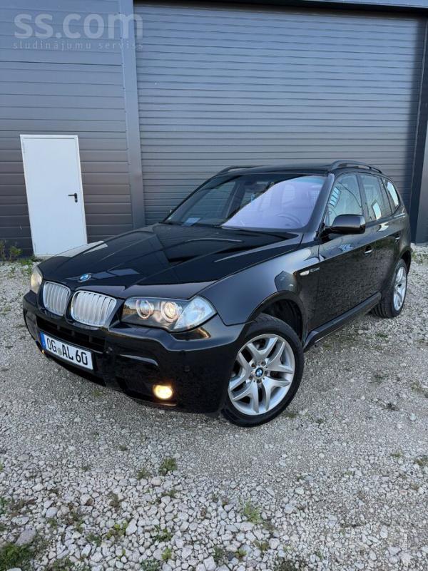 Black BMW X3 2007 in Balvi, with an engine capacity of 3.00 L and mileage of 285 thousand km for 5799 €, photo 3 on AUTOMOTO.COM.LV