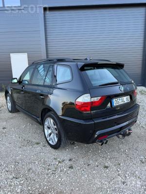 Black BMW X3 2007 in Balvi, with an engine capacity of 3.00 L and mileage of 285 thousand km for 5799 €, photo 7 on AUTOMOTO.COM.LV
