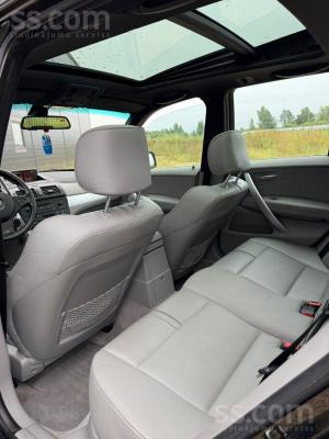 Black BMW X3 2007 in Balvi, with an engine capacity of 3.00 L and mileage of 285 thousand km for 5799 €, photo 20 on AUTOMOTO.COM.LV