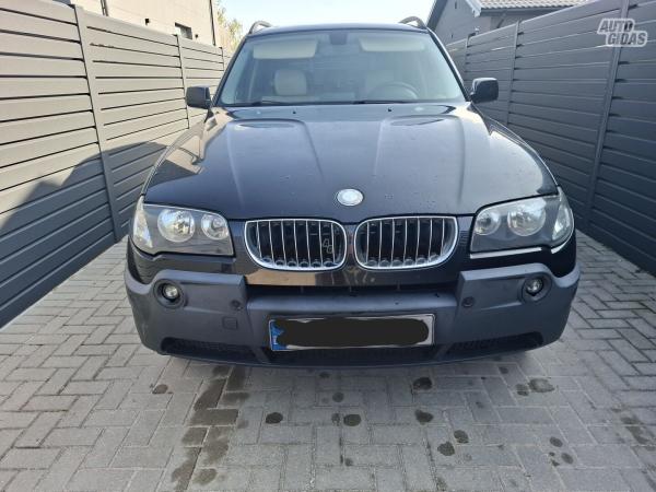 Черный БМВ Х3 2007 в Клайпеда, объемом двигателя 3.00 л и пробегом 229 тыс. км за 2850 €, фото 1 на AUTOMOTO.COM.LV