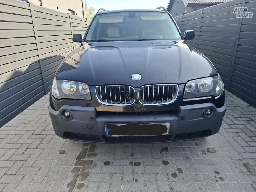 Melns BMW X3 2007 Klaipėda, ar dzinēja tilpumu 3.00 L un nobraukumu 229 tūkst. km par 2850 €, foto 1 vietnē AUTOMOTO.COM.LV