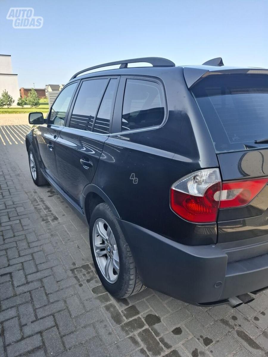 Melns BMW X3 2007 Klaipėda, ar dzinēja tilpumu 3.00 L un nobraukumu 229 tūkst. km par 2850 €, foto 5 vietnē AUTOMOTO.COM.LV