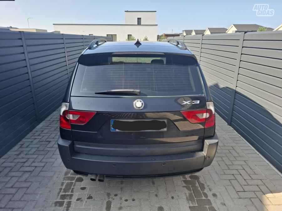 Melns BMW X3 2007 Klaipėda, ar dzinēja tilpumu 3.00 L un nobraukumu 229 tūkst. km par 2850 €, foto 7 vietnē AUTOMOTO.COM.LV
