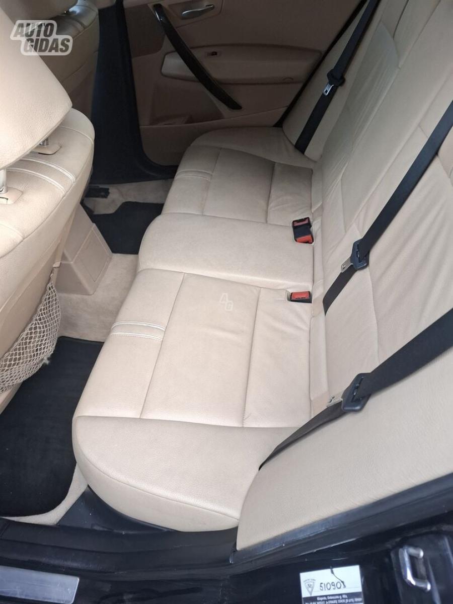 Melns BMW X3 2007 Klaipėda, ar dzinēja tilpumu 3.00 L un nobraukumu 229 tūkst. km par 2850 €, foto 12 vietnē AUTOMOTO.COM.LV