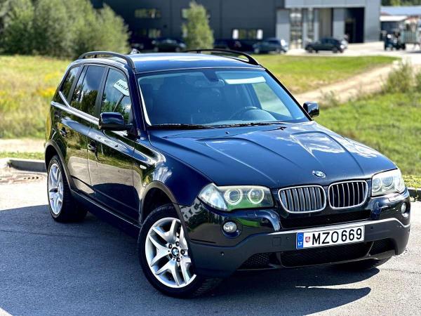 Melns BMW X3 2007 Viļņa, ar dzinēja tilpumu 2.50 L un nobraukumu 298 tūkst. km par 3800 €, foto 3 vietnē AUTOMOTO.COM.LV
