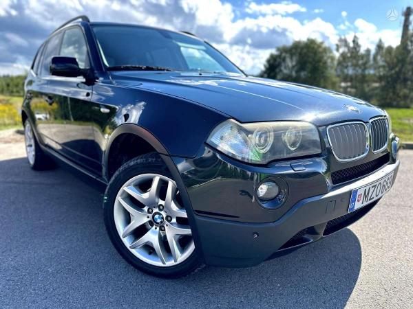 Melns BMW X3 2007 Viļņa, ar dzinēja tilpumu 2.50 L un nobraukumu 298 tūkst. km par 3800 €, foto 4 vietnē AUTOMOTO.COM.LV