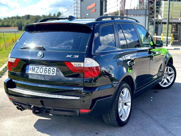 Melns BMW X3 2007 Viļņa, ar dzinēja tilpumu 2.50 L un nobraukumu 298 tūkst. km par 3800 €, foto 8 vietnē AUTOMOTO.COM.LV
