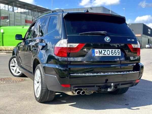Melns BMW X3 2007 Viļņa, ar dzinēja tilpumu 2.50 L un nobraukumu 298 tūkst. km par 3800 €, foto 10 vietnē AUTOMOTO.COM.LV