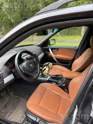 Black BMW X3 2007 in Riga, with an engine capacity of 3.00 L and mileage of 295 thousand km for 5800 €, photo 12 on AUTOMOTO.COM.LV