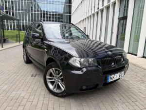 Melns BMW X3 2007 Viļņa, ar dzinēja tilpumu 2.99 L un nobraukumu 300 tūkst. km par 4450 €, foto 3 vietnē AUTOMOTO.COM.LV