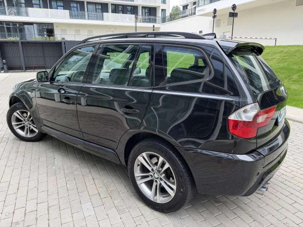 Melns BMW X3 2007 Viļņa, ar dzinēja tilpumu 2.99 L un nobraukumu 300 tūkst. km par 4450 €, foto 7 vietnē AUTOMOTO.COM.LV