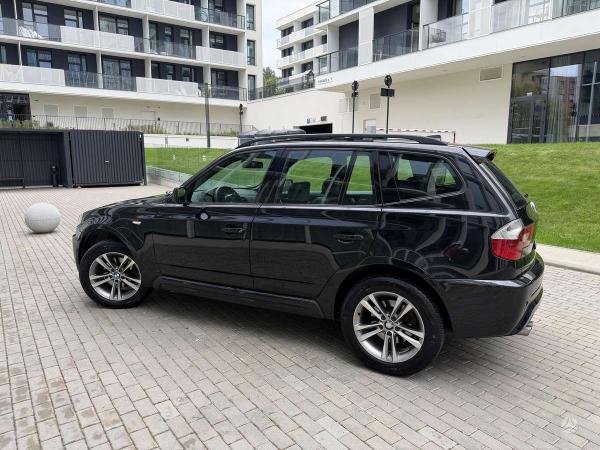 Melns BMW X3 2007 Viļņa, ar dzinēja tilpumu 2.99 L un nobraukumu 300 tūkst. km par 4450 €, foto 8 vietnē AUTOMOTO.COM.LV