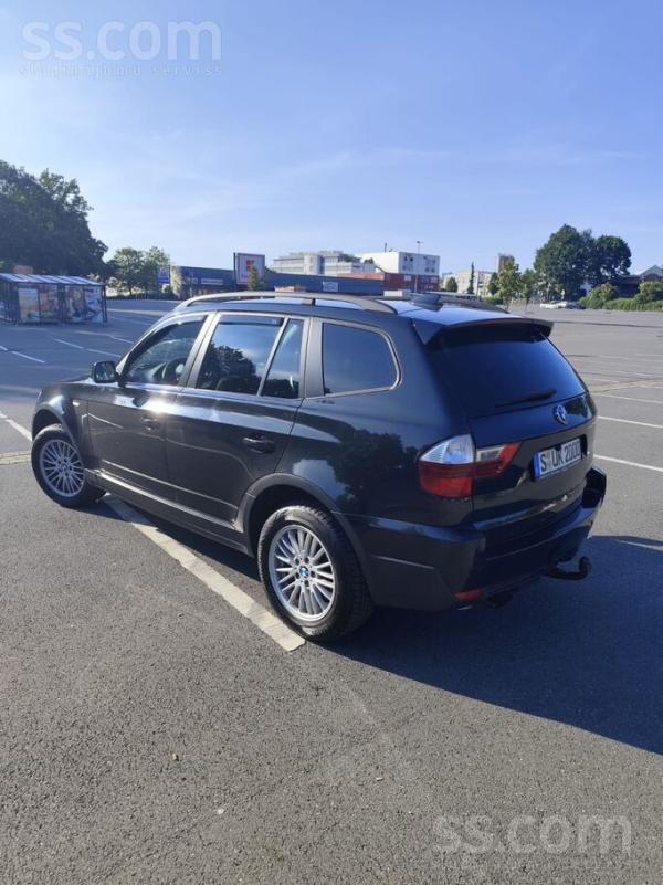 Melns BMW X3 2007 Jelgava, ar dzinēja tilpumu 2.00 L un nobraukumu 251 tūkst. km par 5490 €, foto 4 vietnē AUTOMOTO.COM.LV