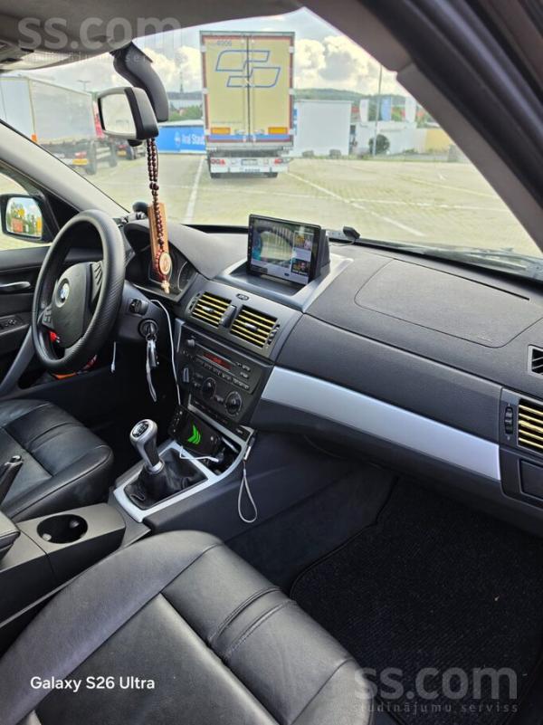 Melns BMW X3 2007 Jelgava, ar dzinēja tilpumu 2.00 L un nobraukumu 251 tūkst. km par 5490 €, foto 7 vietnē AUTOMOTO.COM.LV