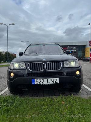 Black BMW X3 2007 in Tallinn, with an engine capacity of 3.00 L and mileage of 335 thousand km for 4500 €, photo 1 on AUTOMOTO.COM.LV