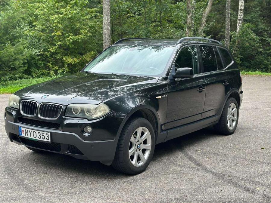 Melns BMW X3 2007 Alīta, ar dzinēja tilpumu 2.00 L un nobraukumu 310 tūkst. km par 4600 €, foto 1 vietnē AUTOMOTO.COM.LV