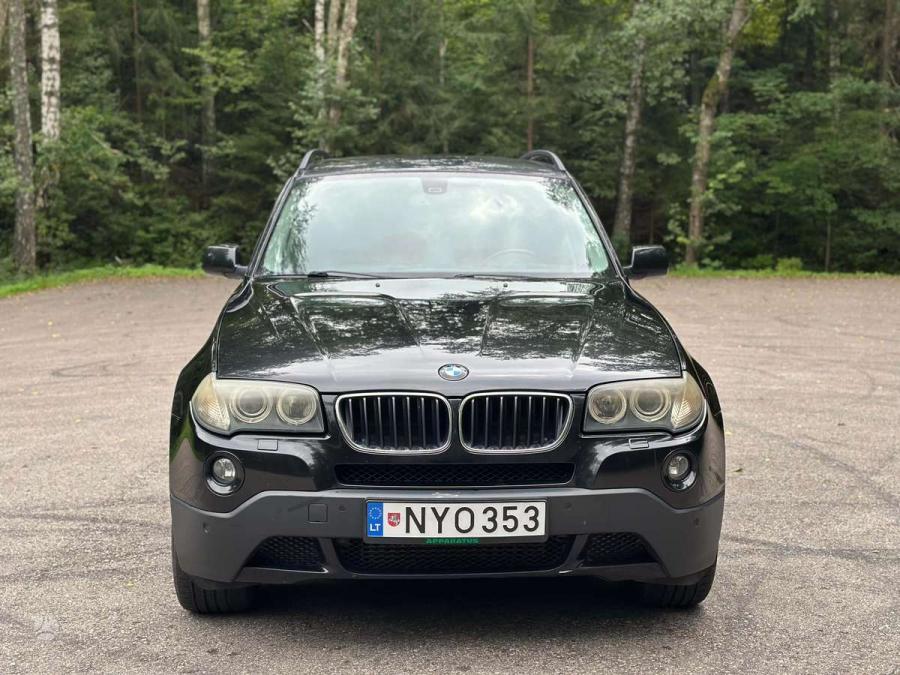 Melns BMW X3 2007 Alīta, ar dzinēja tilpumu 2.00 L un nobraukumu 310 tūkst. km par 4600 €, foto 3 vietnē AUTOMOTO.COM.LV