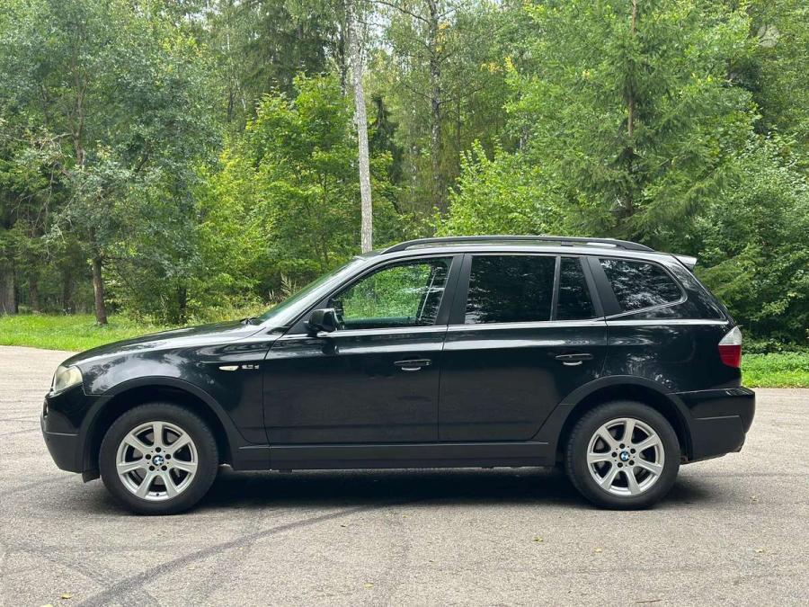 Melns BMW X3 2007 Alīta, ar dzinēja tilpumu 2.00 L un nobraukumu 310 tūkst. km par 4600 €, foto 9 vietnē AUTOMOTO.COM.LV