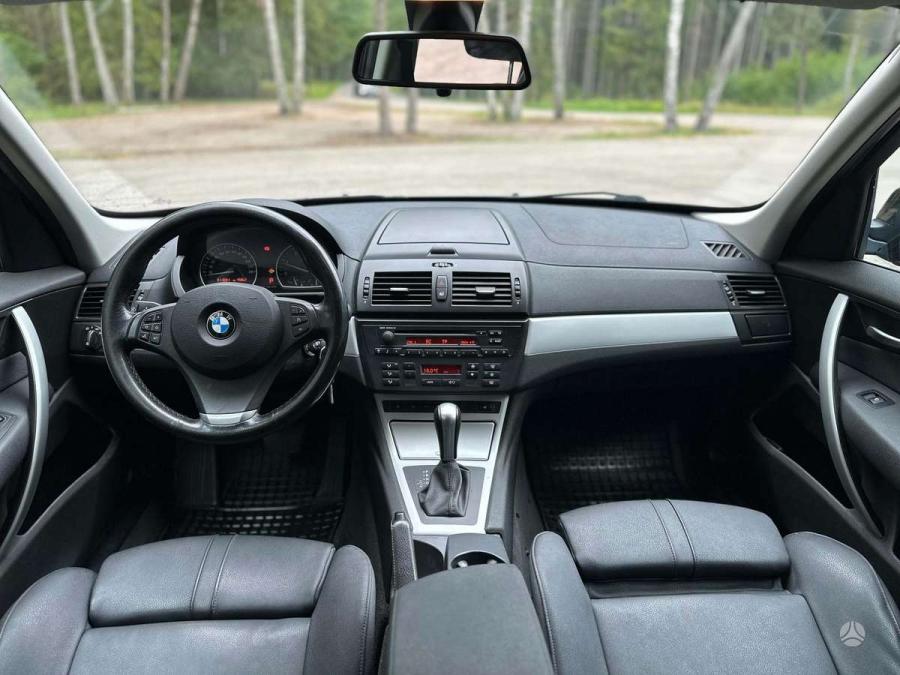 Melns BMW X3 2007 Alīta, ar dzinēja tilpumu 2.00 L un nobraukumu 310 tūkst. km par 4600 €, foto 13 vietnē AUTOMOTO.COM.LV