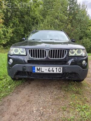 Black BMW X3 2007 in Balvi, with an engine capacity of 3.00 L and mileage of 318 thousand km for 5000 €, photo  on AUTOMOTO.COM.LV