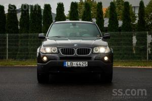 Black BMW X3 2007 in Jelgava, with an engine capacity of 2.00 L and mileage of 357 thousand km for 4900 €, photo 3 on AUTOMOTO.COM.LV
