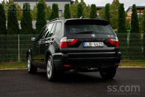 Black BMW X3 2007 in Jelgava, with an engine capacity of 2.00 L and mileage of 357 thousand km for 4900 €, photo 5 on AUTOMOTO.COM.LV