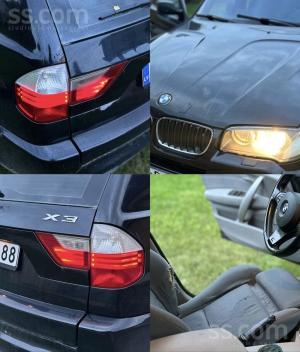 Melns BMW X3 2007 Daugavpils, ar dzinēja tilpumu 2.00 L un nobraukumu 535 tūkst. km par 4300 €, foto 10 vietnē AUTOMOTO.COM.LV