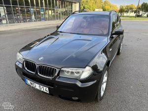 Черный БМВ Х3 2007 в Алитус, объемом двигателя 3.00 л и пробегом 348 тыс. км за 4600 €, фото  на AUTOMOTO.COM.LV