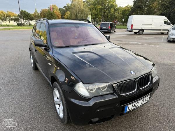 Black BMW X3 2007 in Alytus, with an engine capacity of 3.00 L and mileage of 348 thousand km for 4600 €, photo 3 on AUTOMOTO.COM.LV