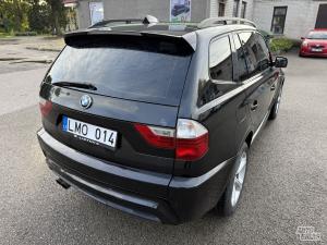Black BMW X3 2007 in Alytus, with an engine capacity of 3.00 L and mileage of 348 thousand km for 4600 €, photo 4 on AUTOMOTO.COM.LV