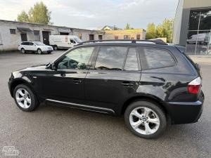 Black BMW X3 2007 in Alytus, with an engine capacity of 3.00 L and mileage of 348 thousand km for 4600 €, photo 6 on AUTOMOTO.COM.LV