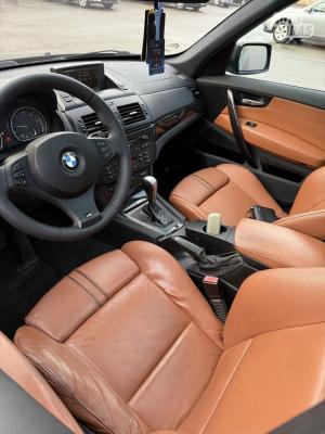 Black BMW X3 2007 in Alytus, with an engine capacity of 3.00 L and mileage of 348 thousand km for 4600 €, photo 7 on AUTOMOTO.COM.LV