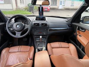 Black BMW X3 2007 in Alytus, with an engine capacity of 3.00 L and mileage of 348 thousand km for 4600 €, photo 8 on AUTOMOTO.COM.LV